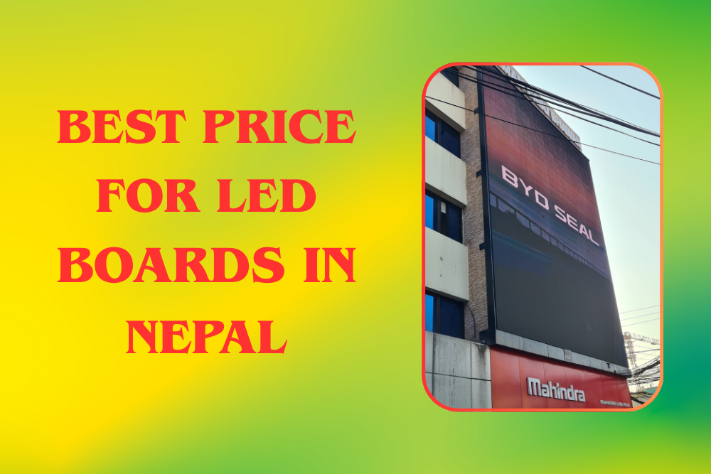Best Price Led Board In Nepal • Evolve Tech – LED Display In Nepal